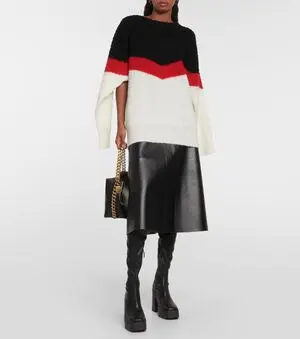 Stella McCartney Casentino Wool-blend Sweater - Multicoloured