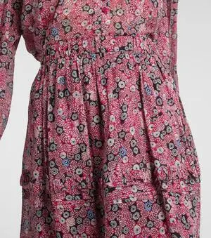 MARANT ETOILE Diya Cotton Voile Maxi Skirt