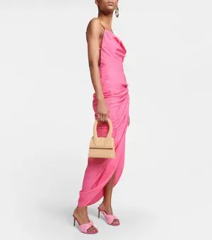 Jacquemus La Robe Saudade Voile Maxi Dress