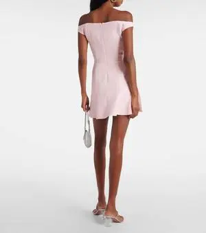 David Koma Off-shoulder Mini Dress