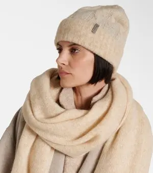 Brunello Cucinelli Cable-knit Mohair Beanie