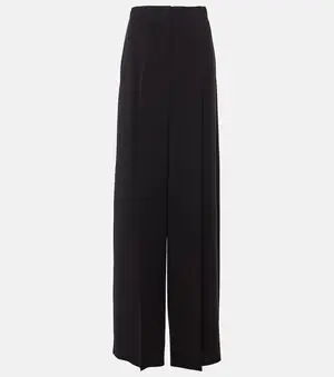 Max Mara Pleated Cady Wide-leg Trousers