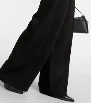 Max Mara Pleated Cady Wide-leg Trousers