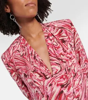Isabel Marant Étoile Patel Printed Silk Midi Dress