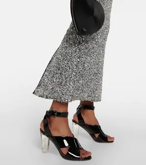 Alaïa Studded Leather Sandals