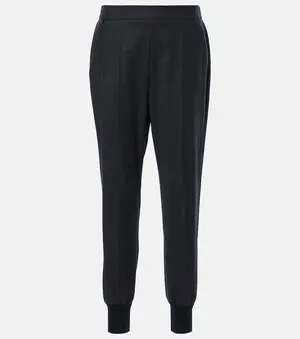 Stella McCartney Wool Flannel Sweatpants