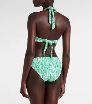 Heidi Klein Forte Dei Marmi Printed Bikini Top