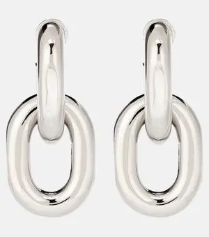 Rabanne Chain Link Earrings - Silver