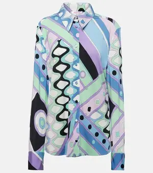 Emilio Pucci Vivara Silk Shirt - Multicoloured