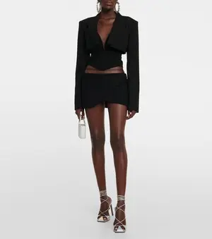 MONOT Wrap Miniskirt
