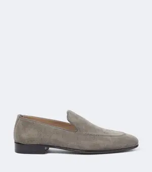 Manolo Blahnik Truro Suede Loafers