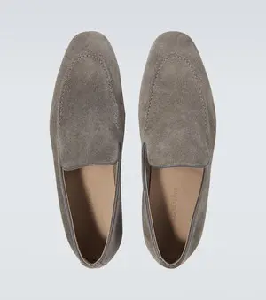 Manolo Blahnik Truro Suede Loafers