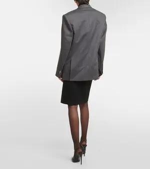 Wardrobe.NYC Double-breasted Wool Blazer