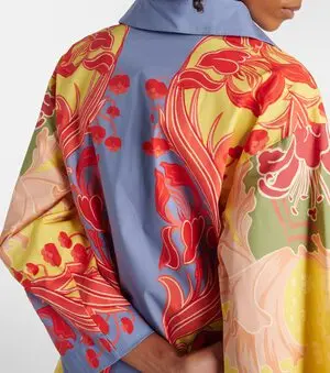 Etro Printed Cotton-blend Shirt