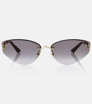 Cartier Cat-eye Sunglasses - Grey