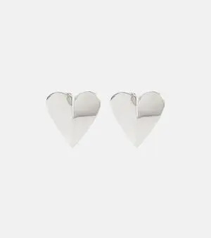 Alaïa Le Coeur Earrings - Silver