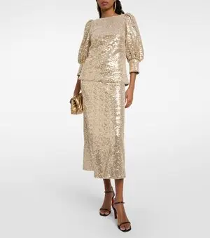 Dorothee Schumacher Sequin Blouse