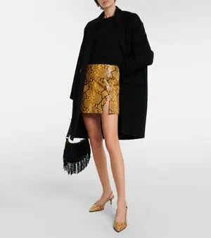 Isabel Marant Étoile Pilia Leather Slingback Pumps