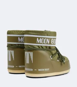 Moon Boot Icon Low Nylon Snow Boots - Green