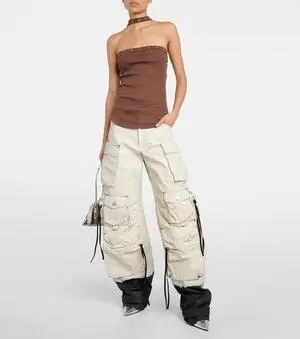 Attico Fern Cargo Jeans - Multicoloured