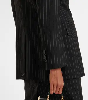 Dolce & Gabbana Pinstripe Virgin Wool Blazer