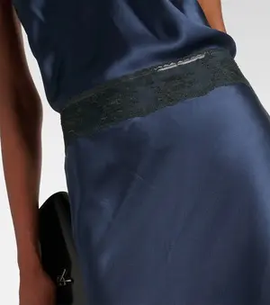 SIR. Aries Silk Maxi Skirt