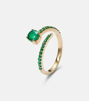 Ileana Makri 18kt Yellow Emerald Ring