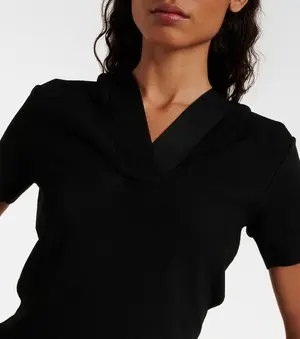Alaïa Cropped Knit Top