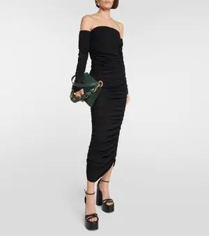 Altuzarra Trikera Off-shoulder Jersey Maxi Dress