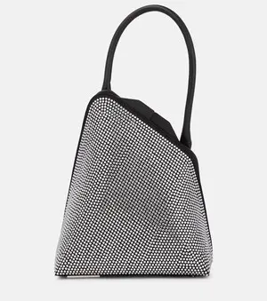 Attico Sunset Mini Crystal-embellished Tote Bag