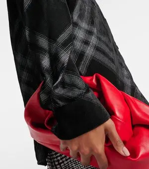 Burberry Checked Velvet Shirt