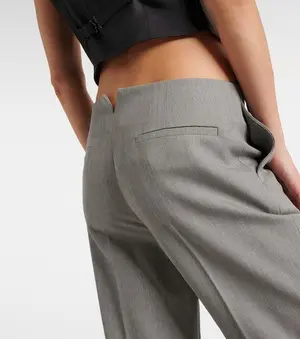 Chloé Wool Flared Trousers