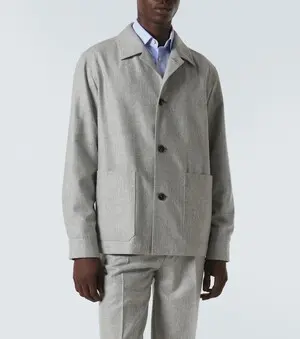 Zegna Alpe Wool Jacket - Grey