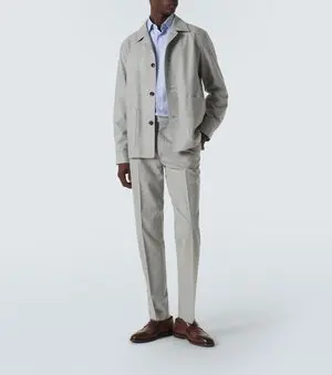Zegna Alpe Wool Jacket - Grey