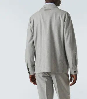 Zegna Alpe Wool Jacket - Grey