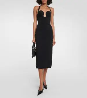 Versace Medusa '95 Halterneck Midi Dress