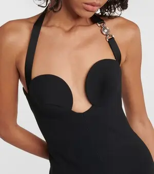 Versace Medusa '95 Halterneck Midi Dress