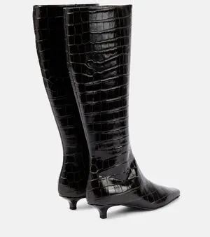 TOTEME Knee-high Leather Boots - Brown