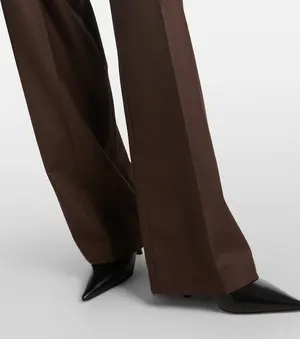 Magda Butrym Wool Wide-leg Trousers