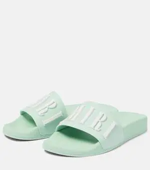 Amiri Logo Rubber Slides