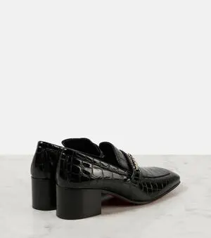 CHRISTIAN LOUBOUTIN Mj Moc Loafers