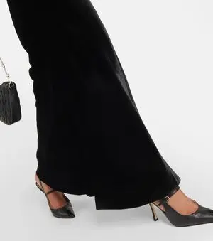 Alessandra Rich High-rise Maxi Skirt