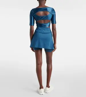 Adidas By Stella McCartney Cropped Technical Top - Grey