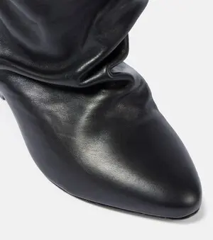 Isabel Marant Étoile Ryska Leather Ankle Boots