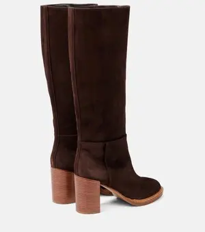 Gabriela Hearst Bocca Suede Knee-high Boots - Brown