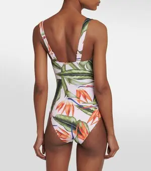 ALEXANDRA MIRO Carla Floral Printed One-piece Swimsuit