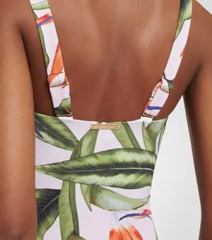 ALEXANDRA MIRO Carla Floral Printed One-piece Swimsuit