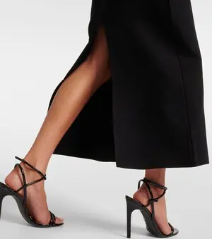 Roland Mouret Halterneck Midi Dress