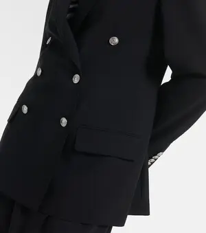Polo Ralph Lauren Double-breasted Wool-blend Blazer