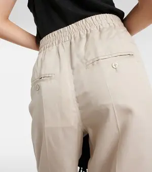 MARANT ETOILE Cotton Straight Pants